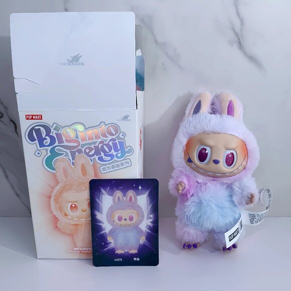 POP MART | Accessories | Big Into Energy Labubu V3 Luck | Poshmark
